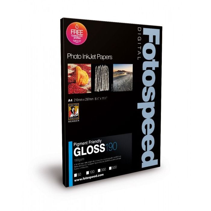 Fotospeed PF Gloss 190 Inkjet Paper - 13x19", 300 Sheets