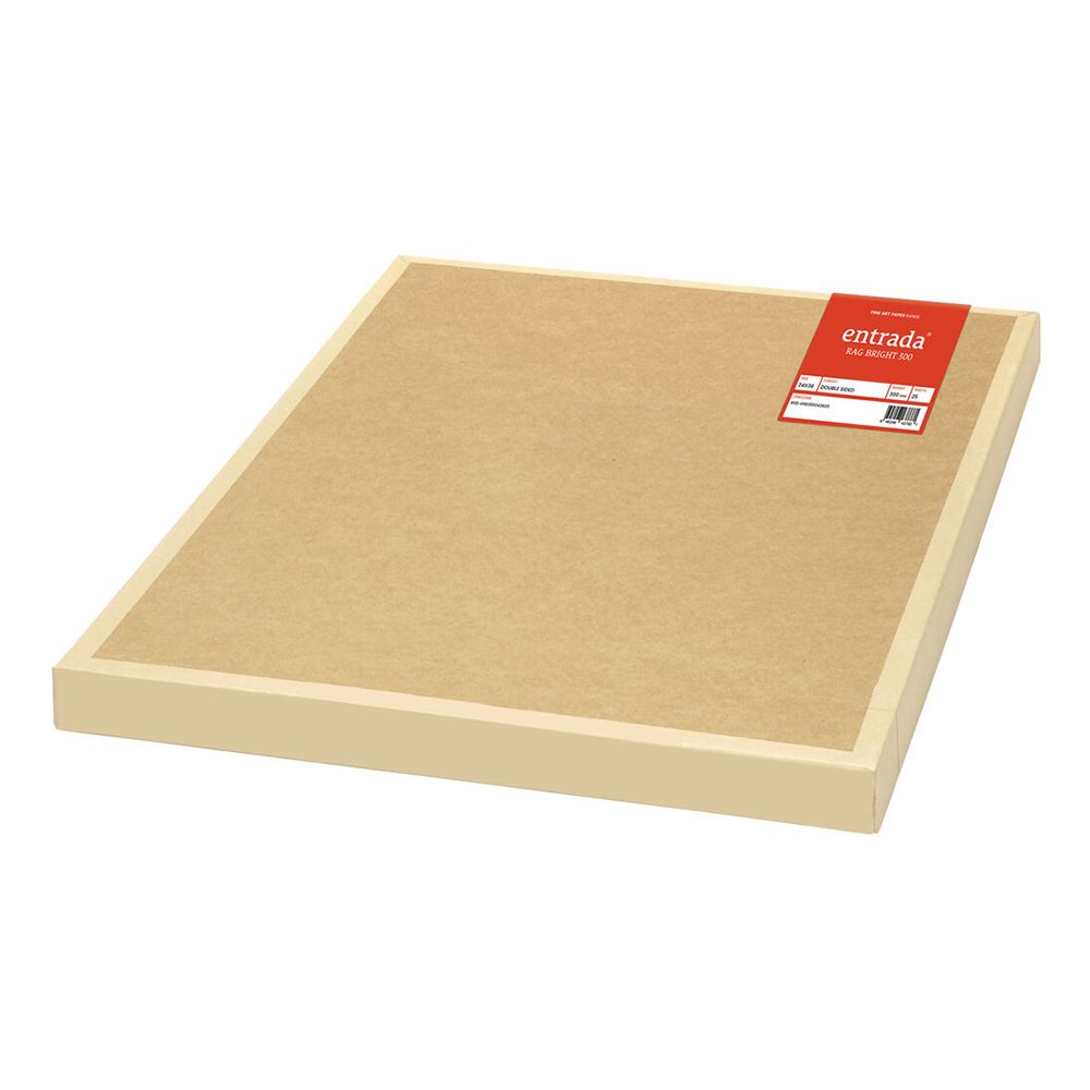 Moab Entrada Rag Bright 300 Inkjet Paper - 24 x 36" - 25 Sheets