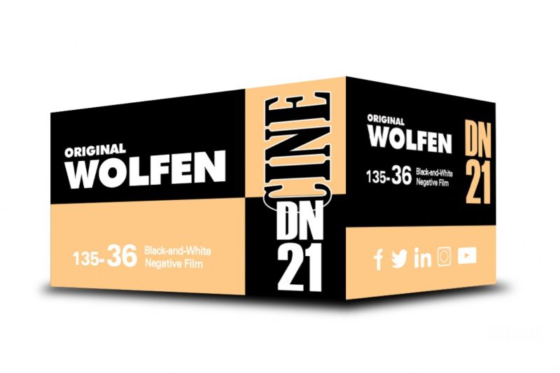 Wolfen DN21 13 ISO B&W 35mm 36 Exposure